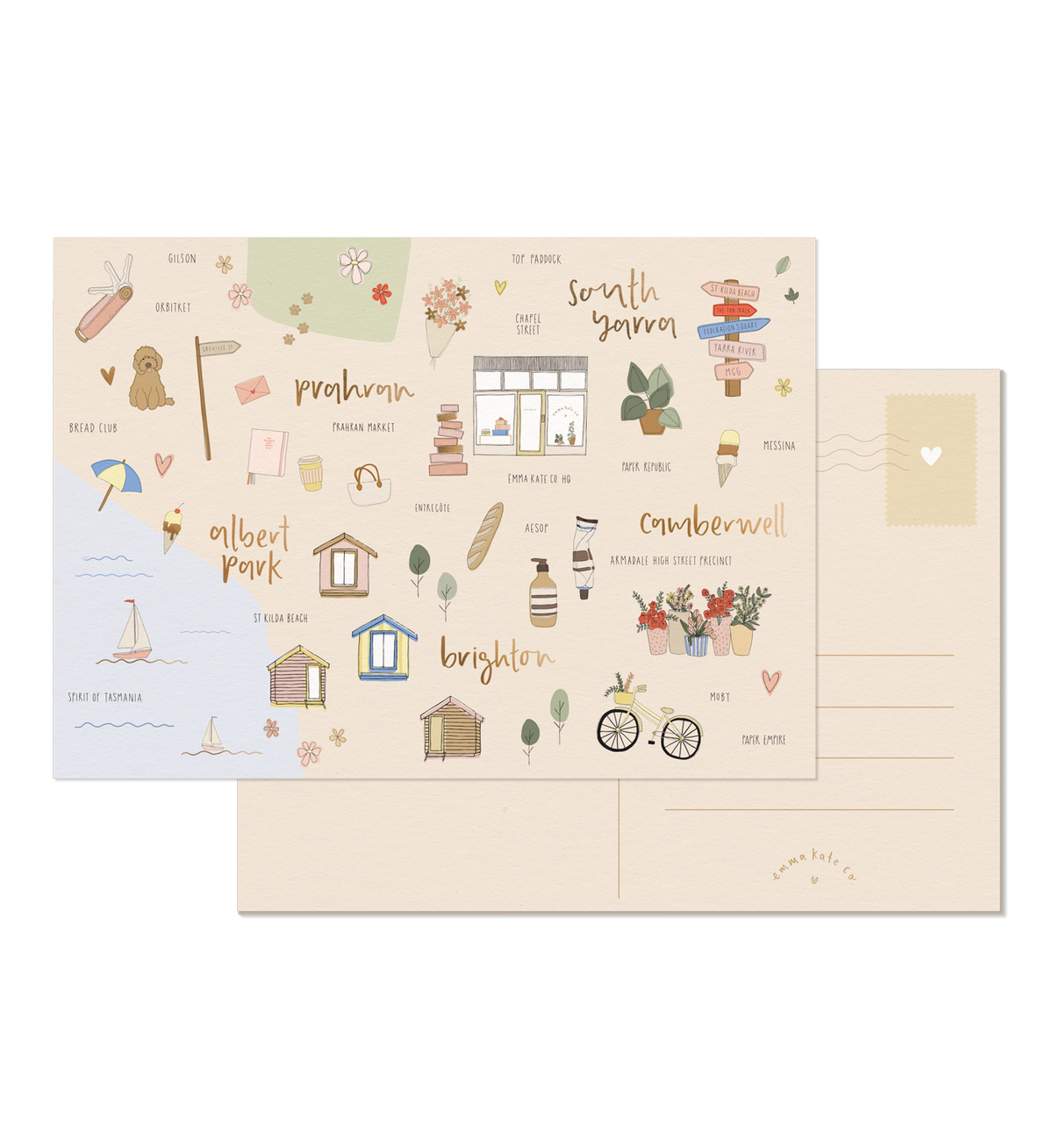 Melbourne Icons | Postcards | Set of 4