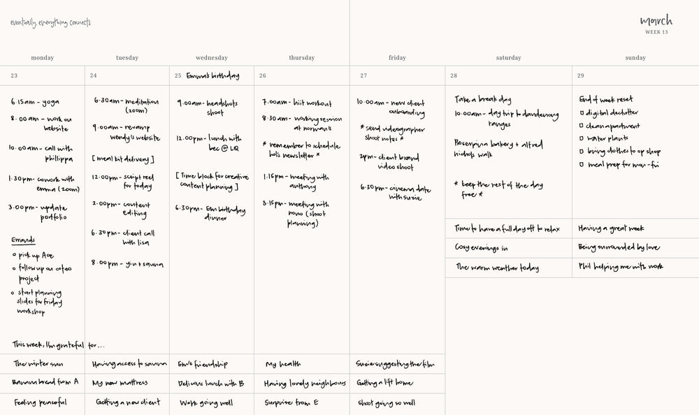 2026 Planner | Signature | Vertical Weekly