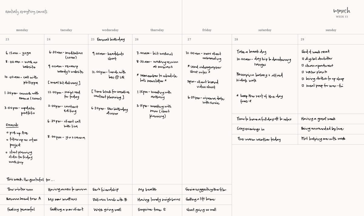 2026 Planner | Signature | Vertical Weekly