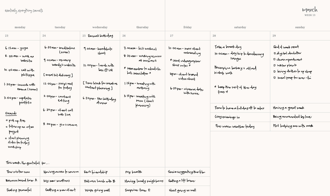 2026 Planner | Signature | Vertical Weekly