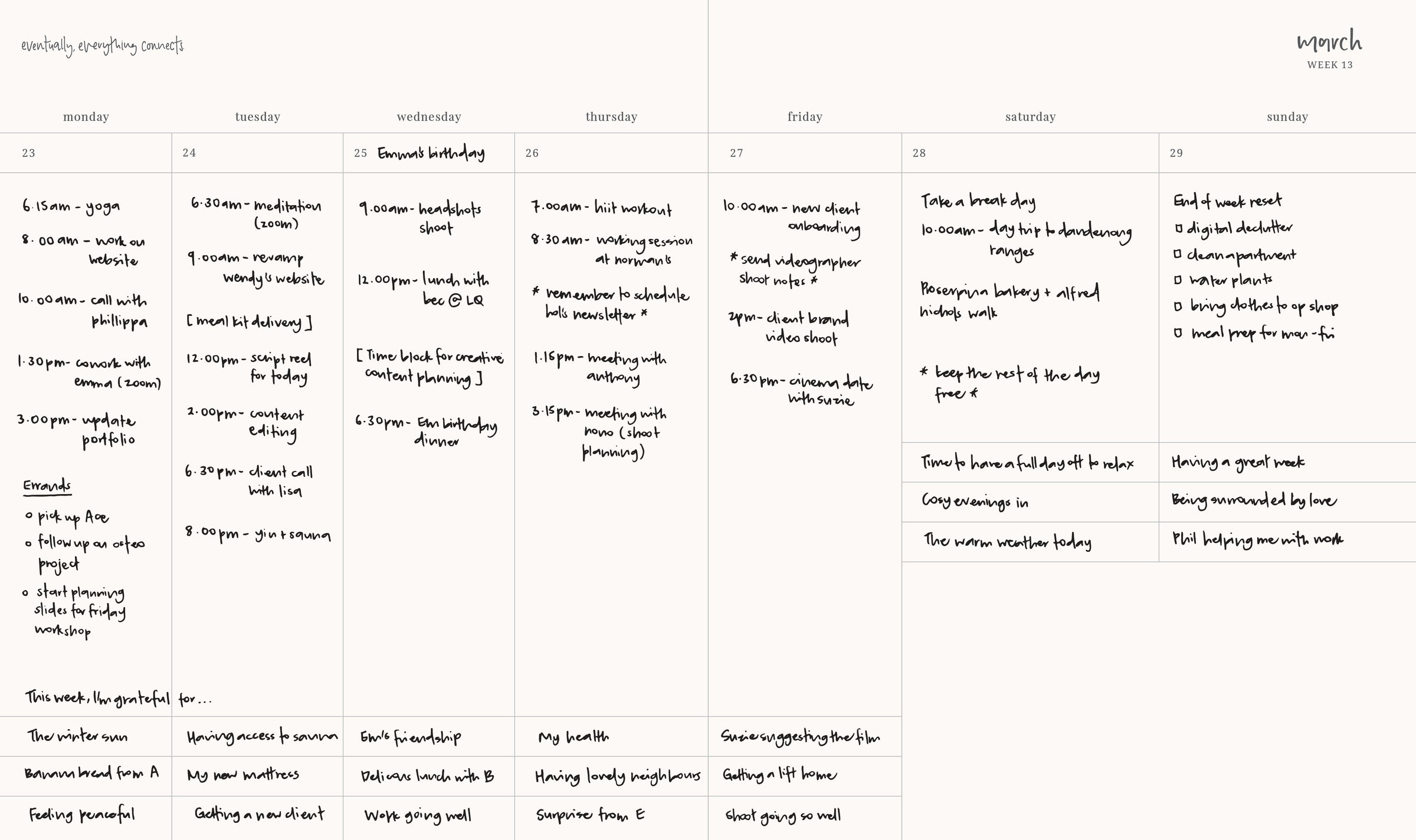 2026 Planner | Signature | Vertical Weekly